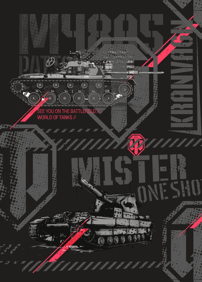 'Battle Ready' Poster, picture, metal print, paint by World of Tanks ...