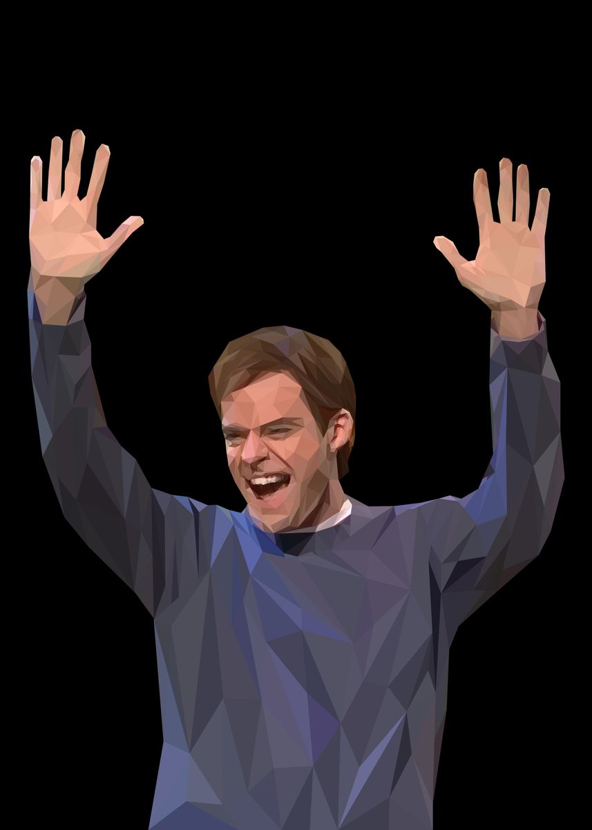 'bill hader dance funny ' Poster, picture, metal print, paint by ...