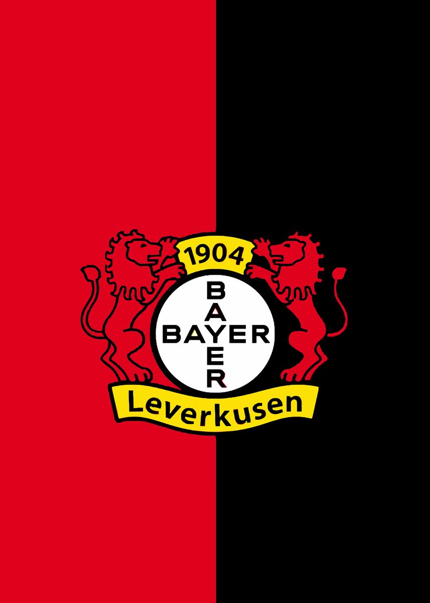'Bayer Leverkusen' Poster, picture, metal print, paint by William ...