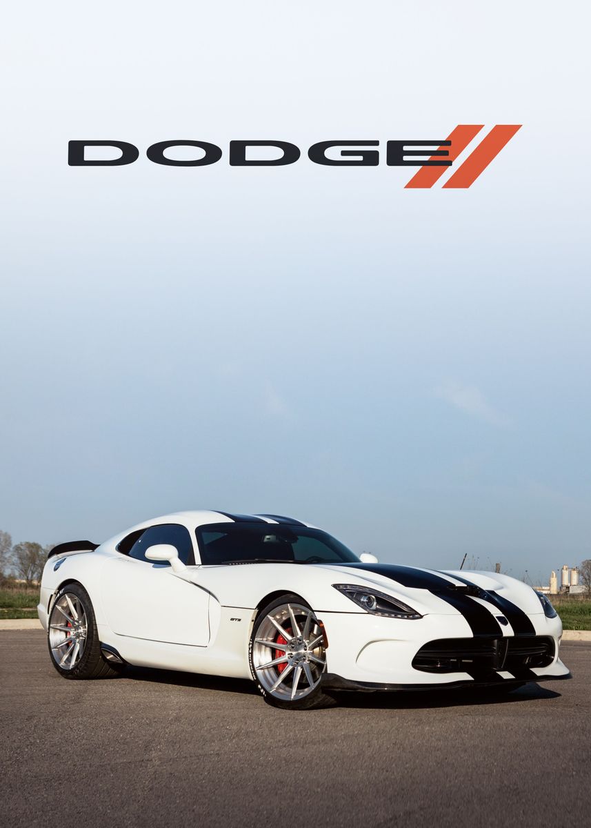 'Dodge Spider' Poster, picture, metal print, paint by Magadire | Displate