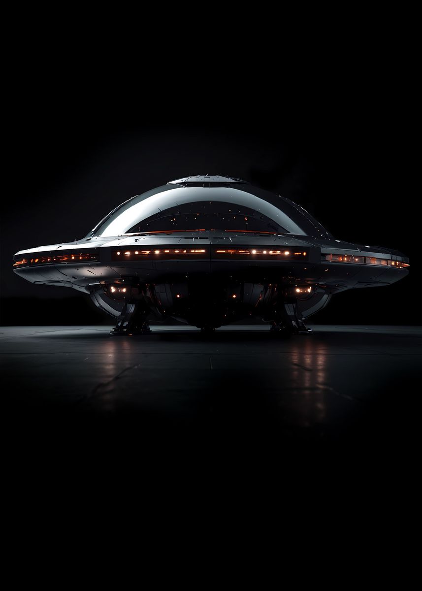 'Alien Encounters Mystery' Poster, picture, metal print, paint by ...