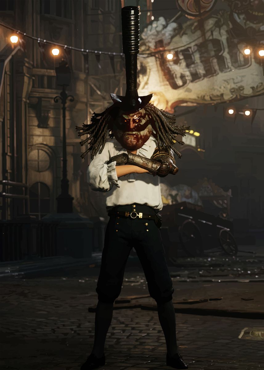 'lies of P' Poster, picture, metal print, paint by hens art | Displate