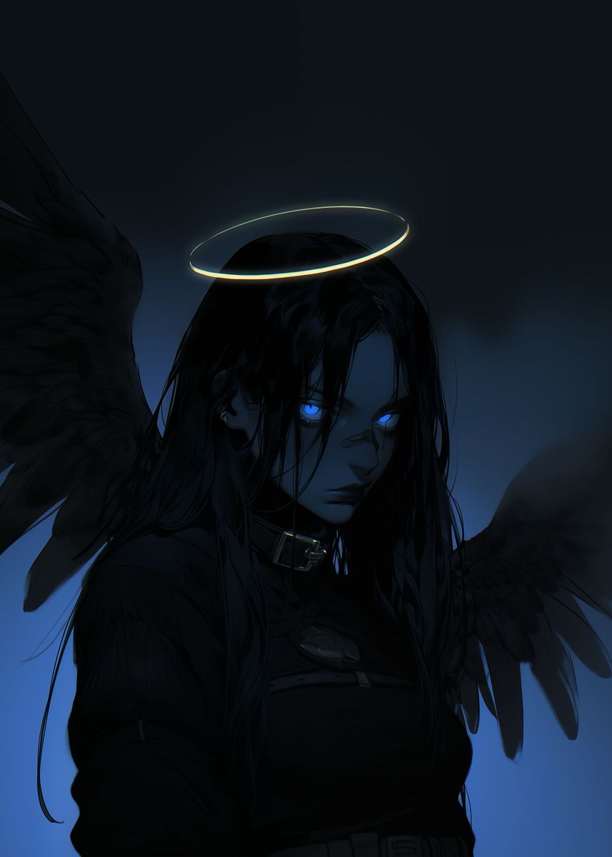 'Fallen Angel' Poster, picture, metal print, paint by Melancholy ...