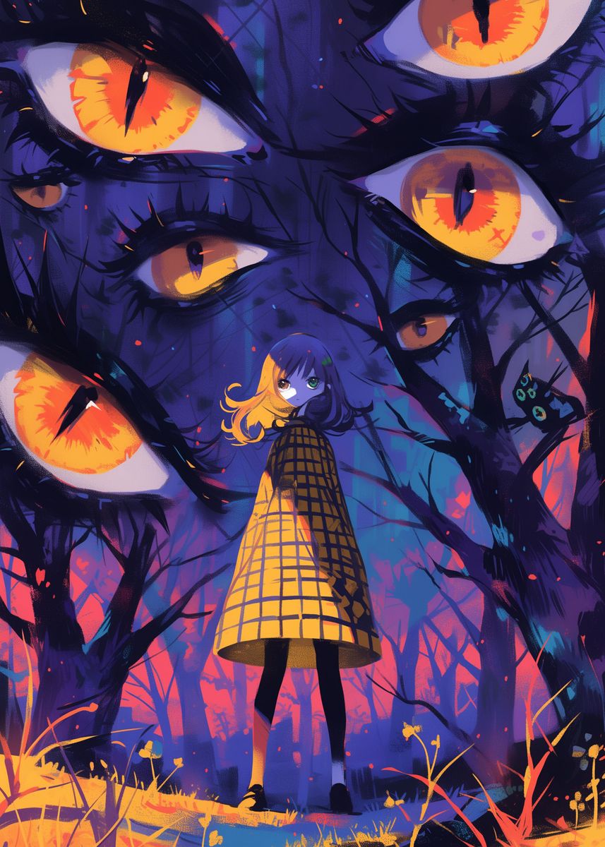 'Abnormal Core' Poster, picture, metal print, paint by Tomorrow Artz ...