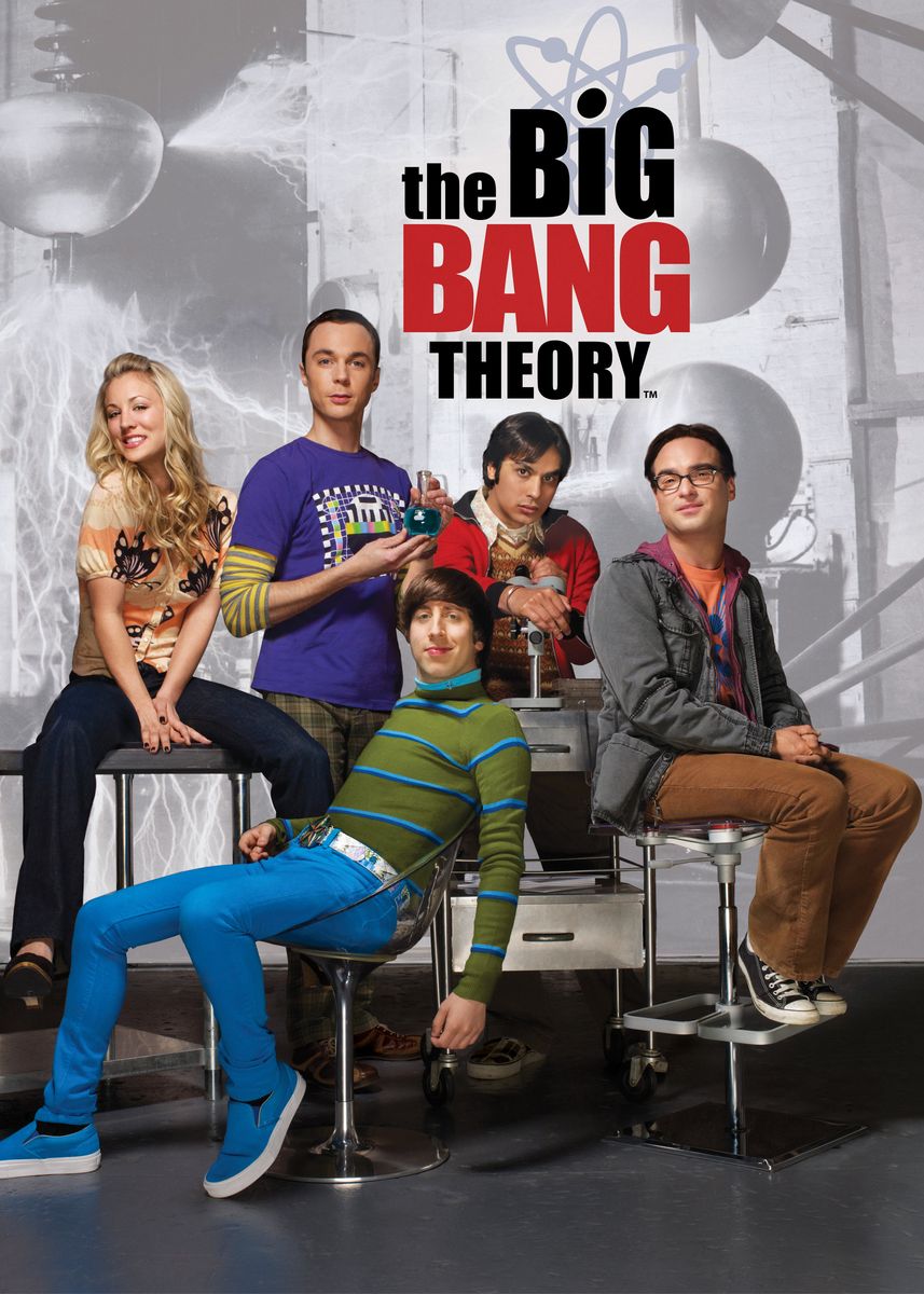 'The Big Bang Theory 6' Poster, picture, metal print, paint by The Big ...