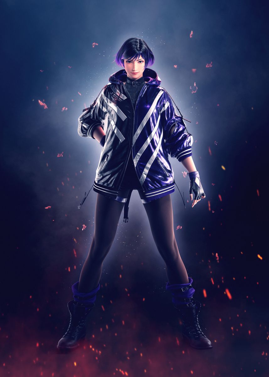 'Reina' Poster, picture, metal print, paint by TEKKEN | Displate