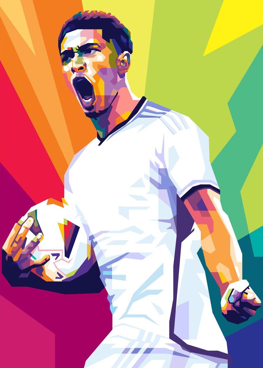 'Bellingham WPAP style' Poster, picture, metal print, paint by wpap ...
