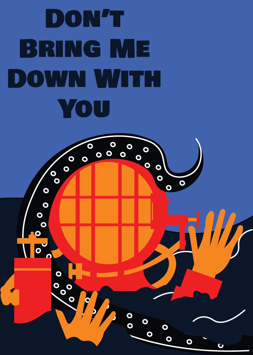 'Dont Bring Me Down' Poster, picture, metal print, paint by Tristan ...