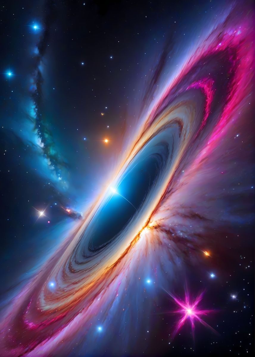 'Andromeda Galaxy' Poster, picture, metal print, paint by Gangster Art ...