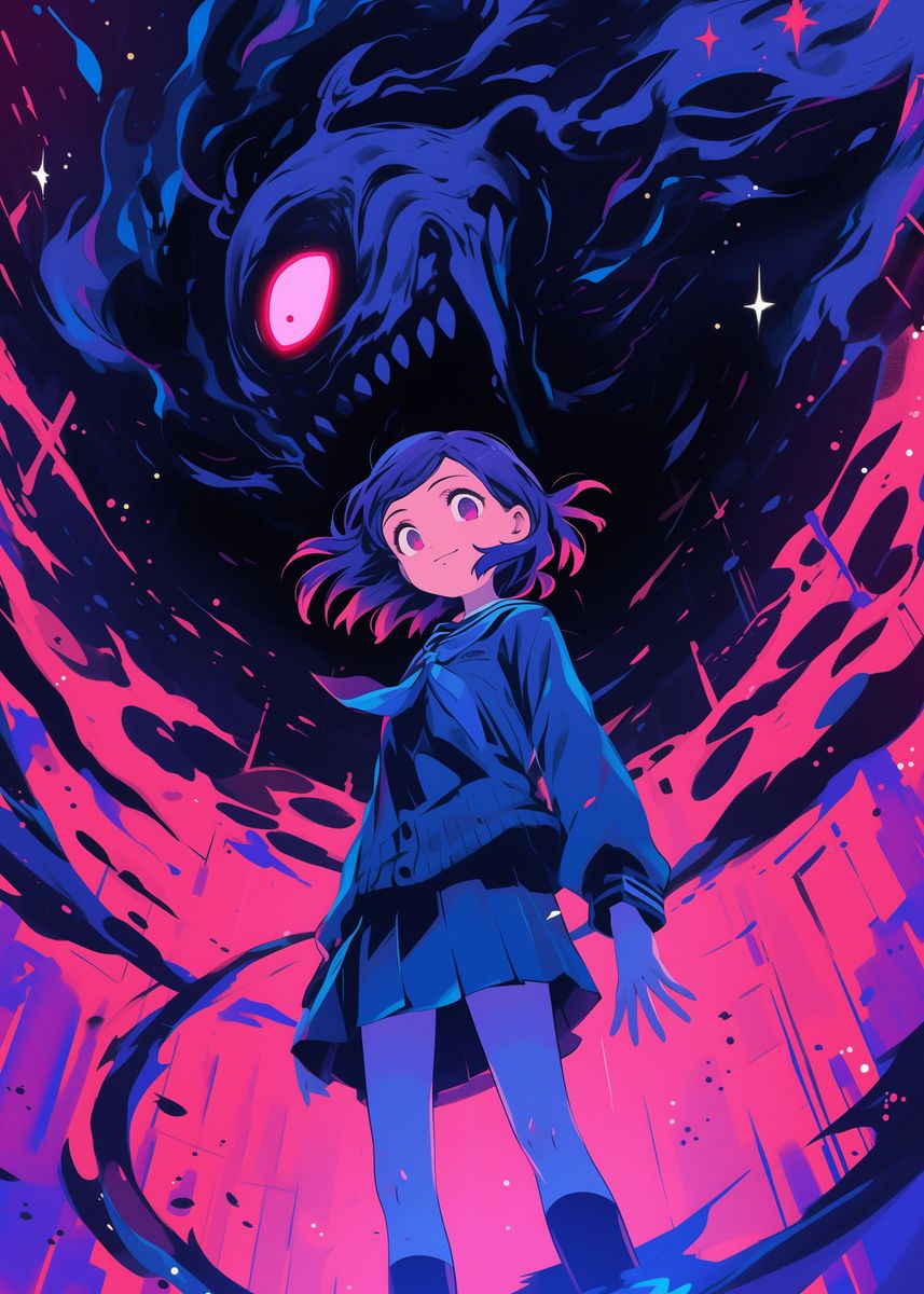 'Abnormal Core' Poster, picture, metal print, paint by Tomorrow Artz ...