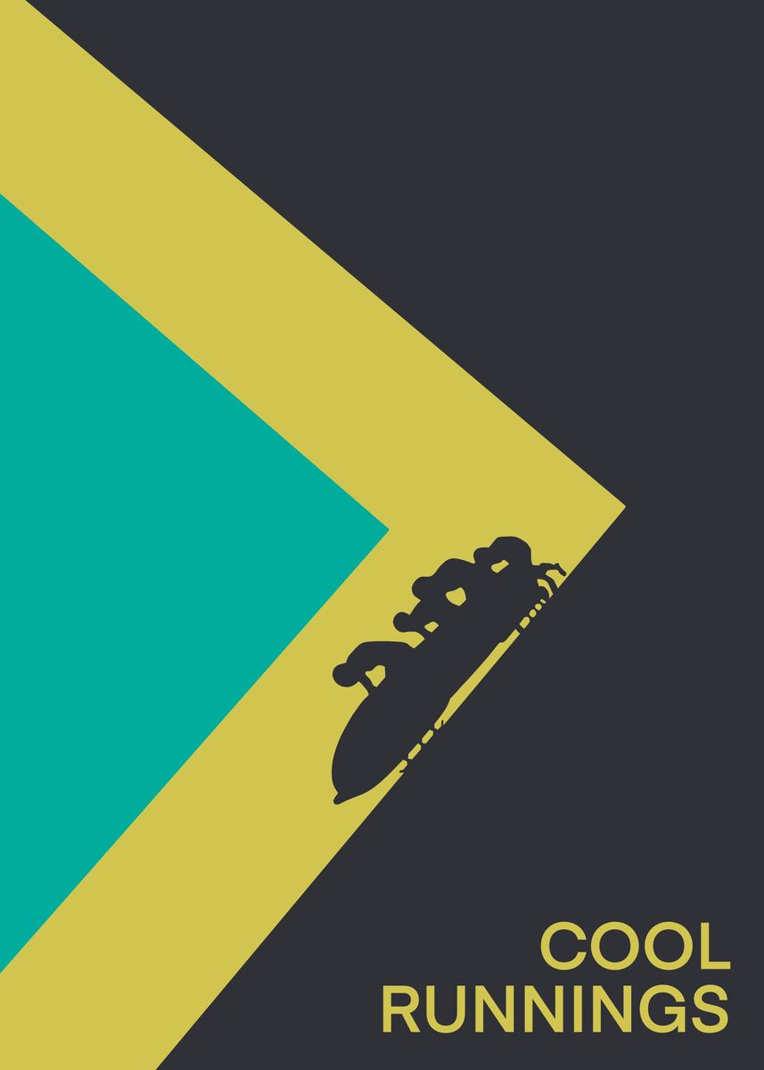 'Cool runnings' Poster, picture, metal print, paint by fay list.art ...