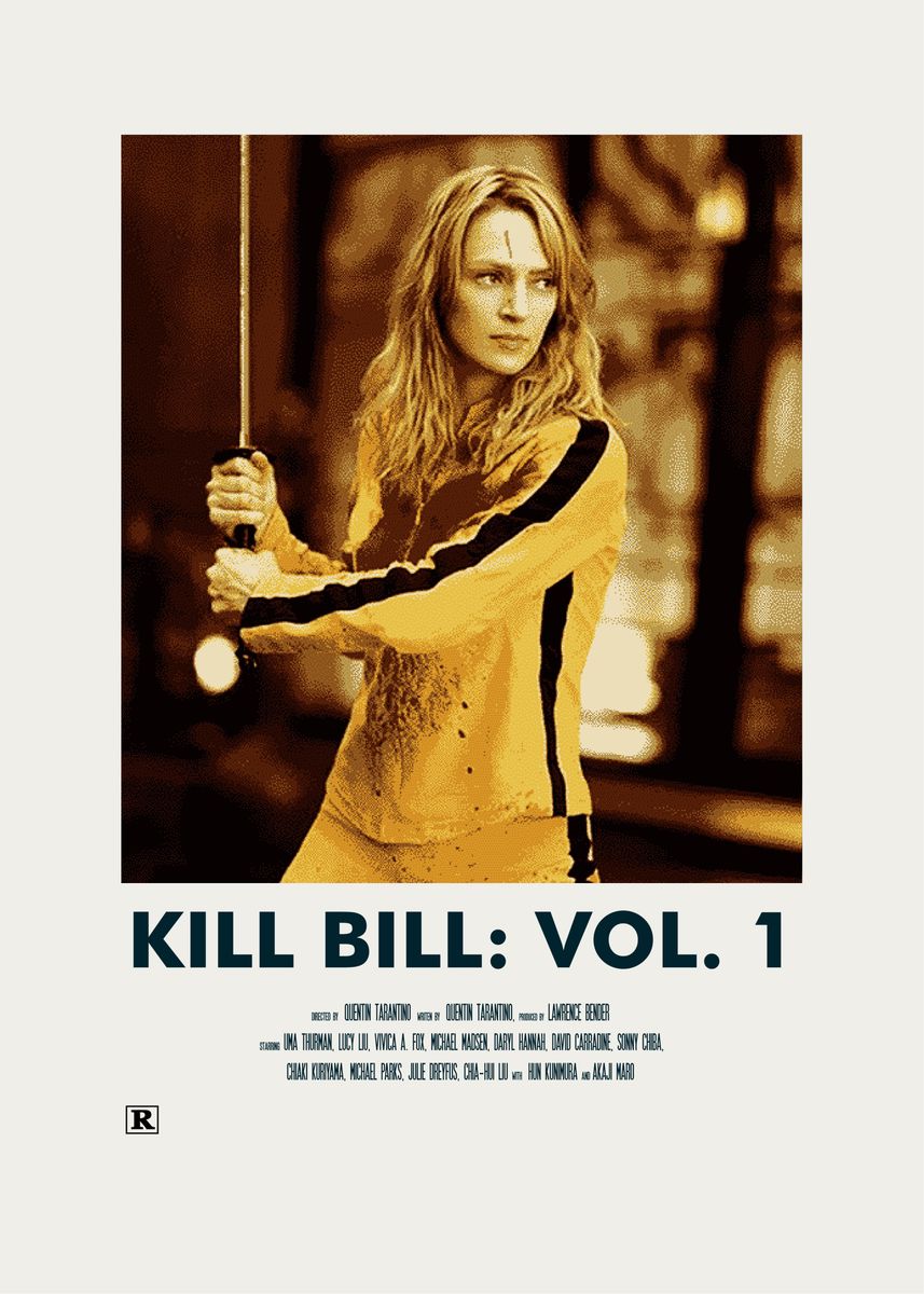 'beatrix kiddo' Poster, picture, metal print, paint by The Artnesia ...