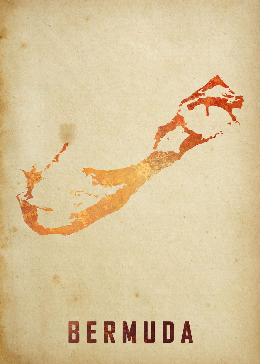 'Bermuda' Poster, picture, metal print, paint by Jerhus | Displate