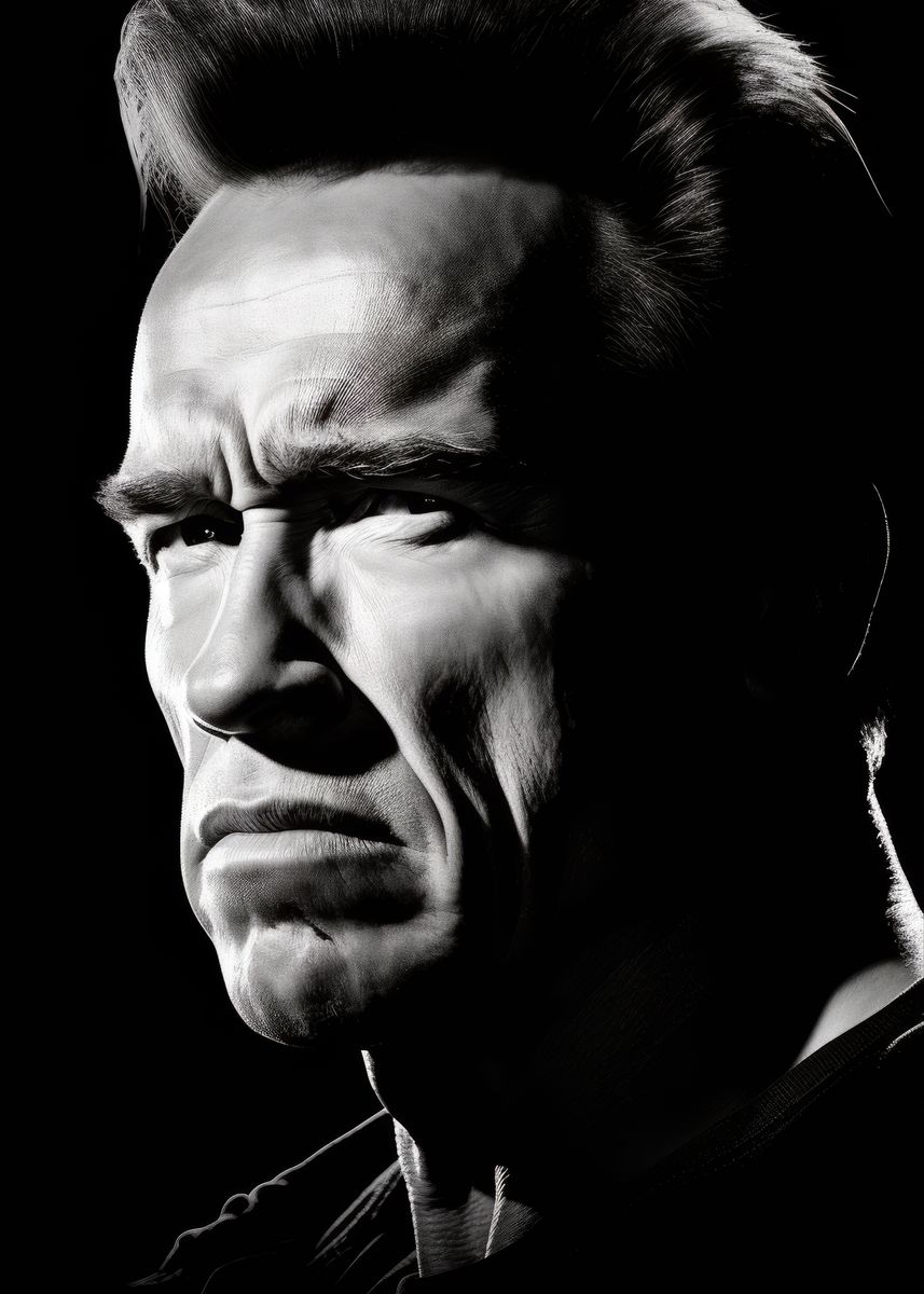 'Arnold Schwarzenegger' Poster, picture, metal print, paint by Graphics ...