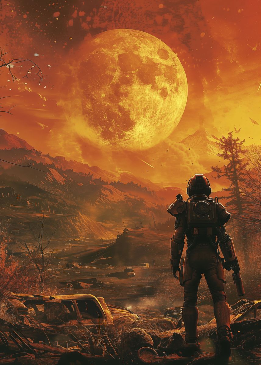 'End of the World' Poster, picture, metal print, paint by Operator ...