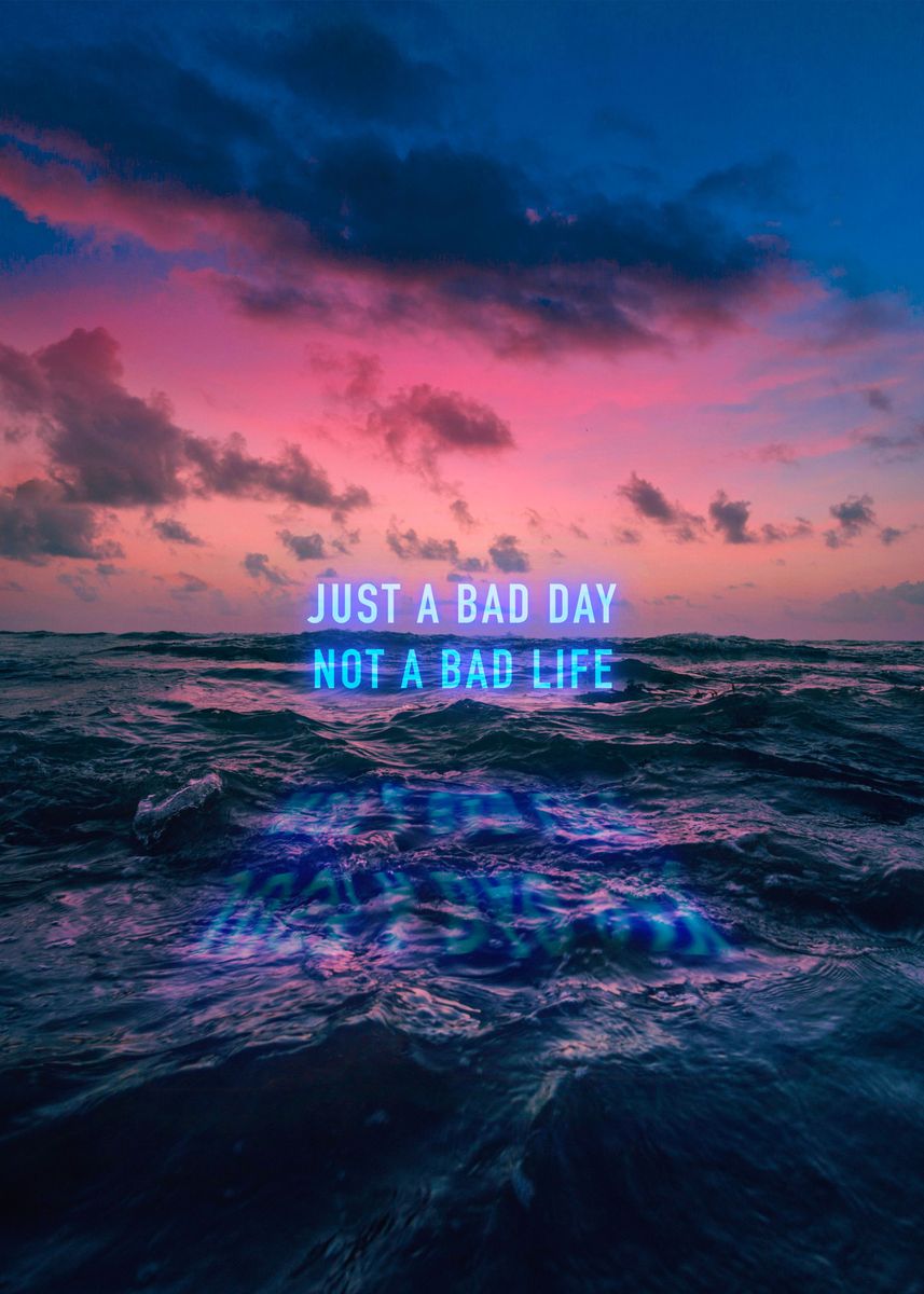 'Just a Bad Day' Poster, picture, metal print, paint by Yushiroe | Displate