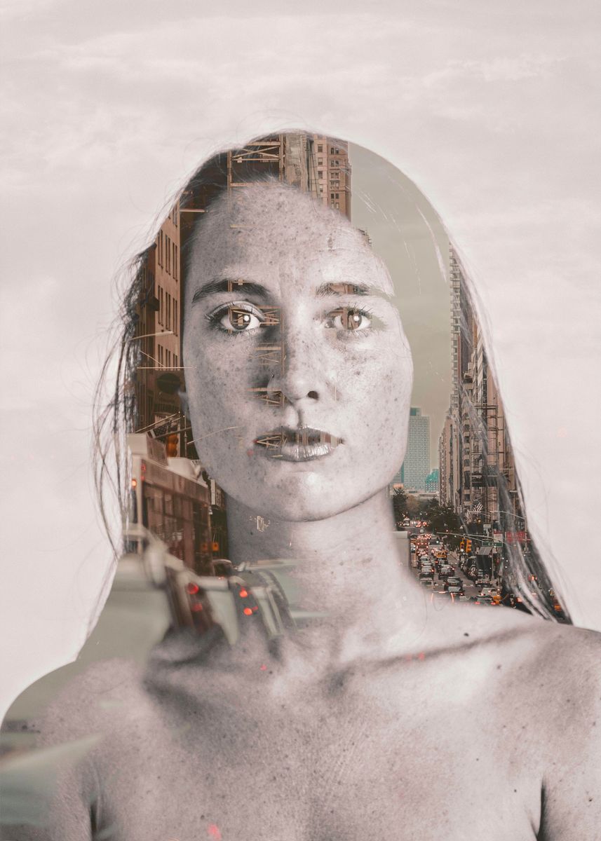 'Surreal Collage Photograph' Poster, picture, metal print, paint by ...