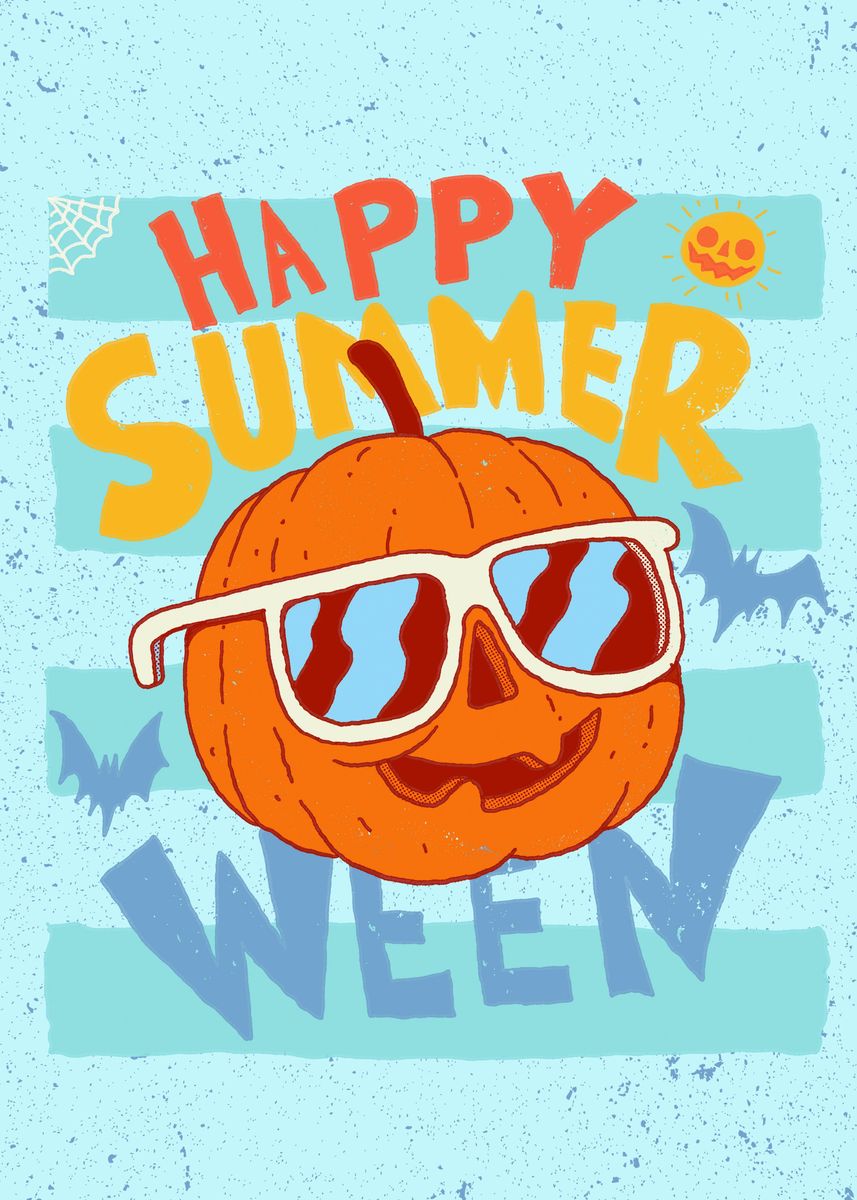 'Summerween' Poster, picture, metal print, paint by Pepe Rodriguez ...