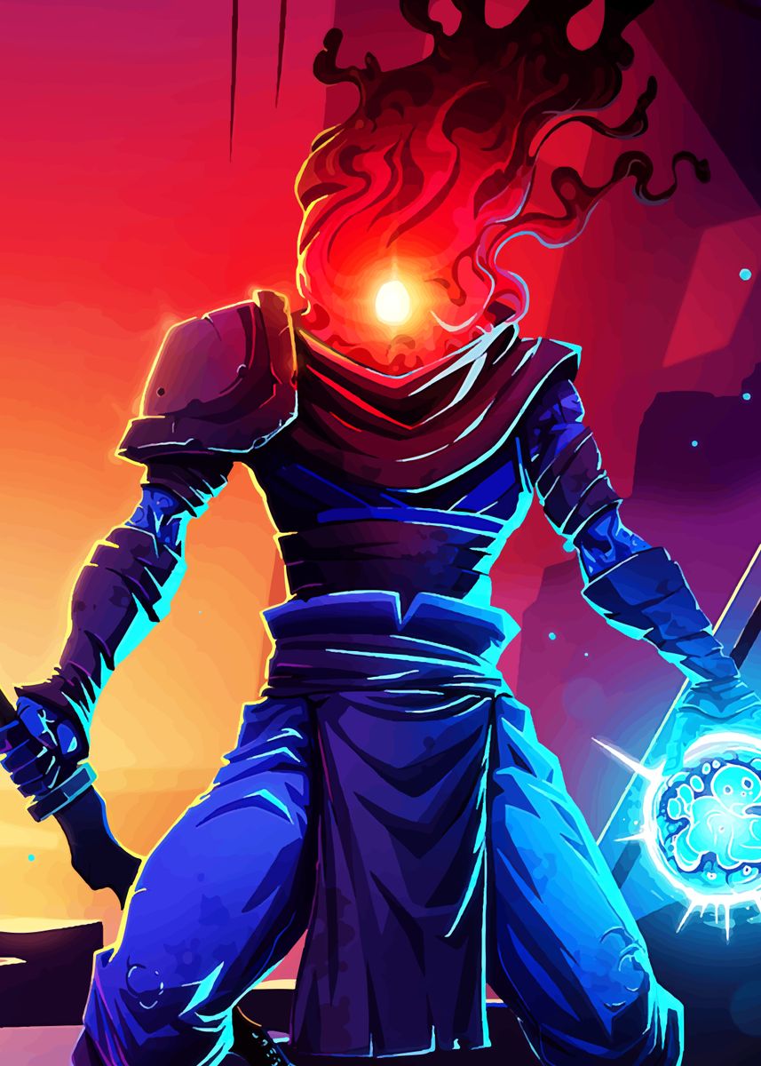 'Dead Cells' Poster, picture, metal print, paint by Galaxy Des | Displate