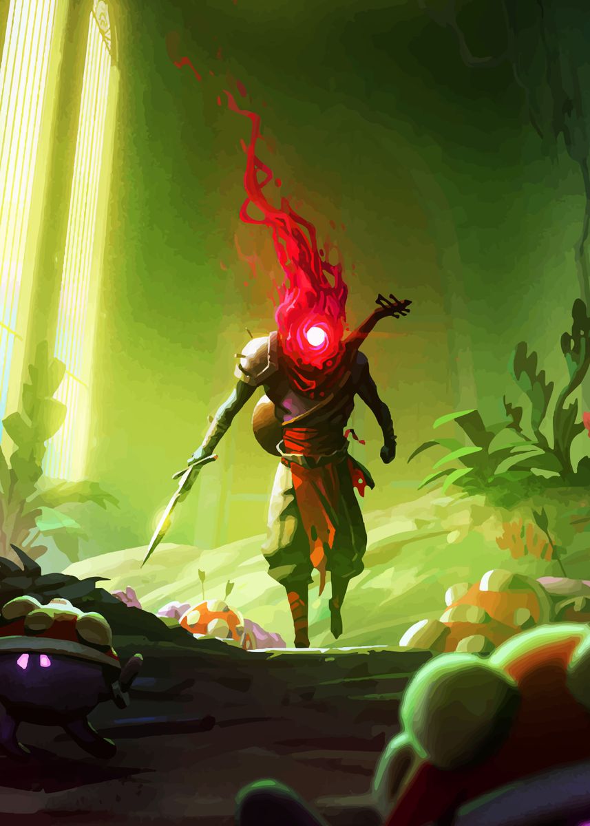 'Dead Cells' Poster, picture, metal print, paint by Galaxy Des | Displate