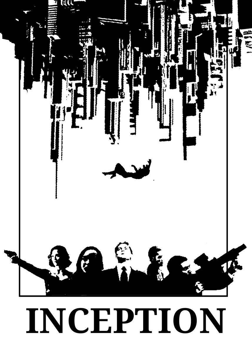 'Inception ' Poster, picture, metal print, paint by iwak ayam | Displate