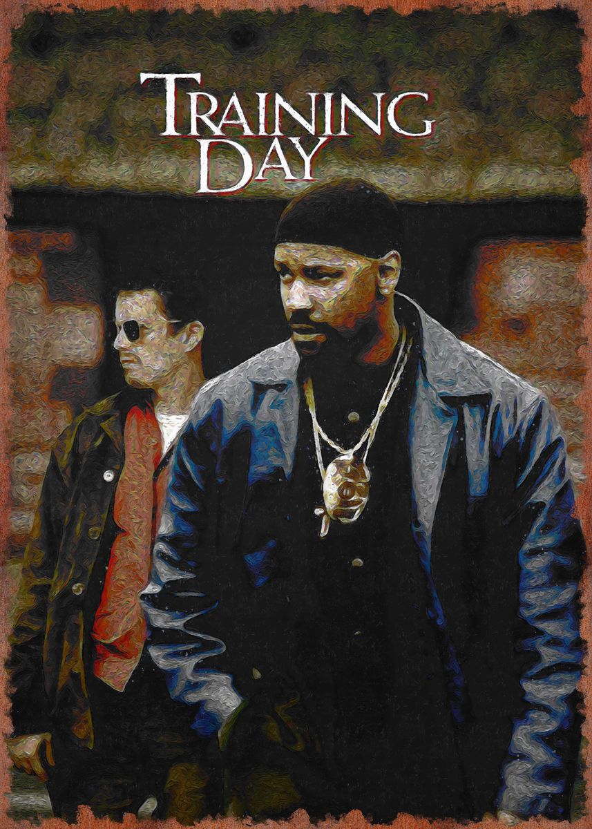 'Training day painitng' Poster, picture, metal print, paint by Top ...
