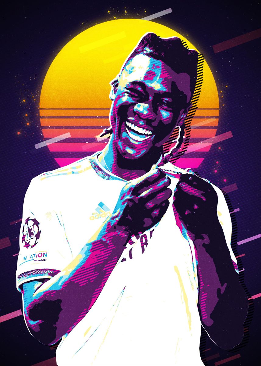 'Eduardo Camavinga' Poster, picture, metal print, paint by Tran Duc ...