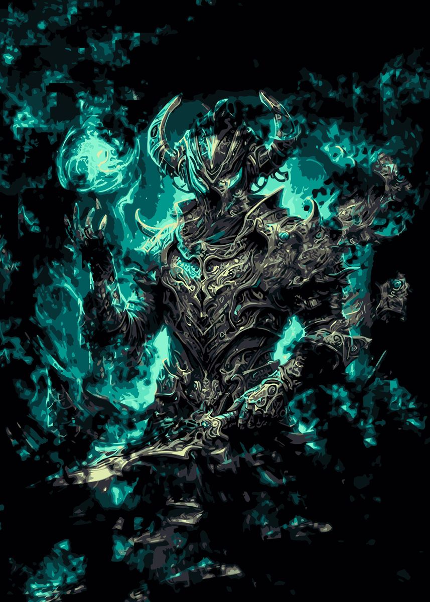 'Path Of Exile' Poster, picture, metal print, paint by ridwan displate ...