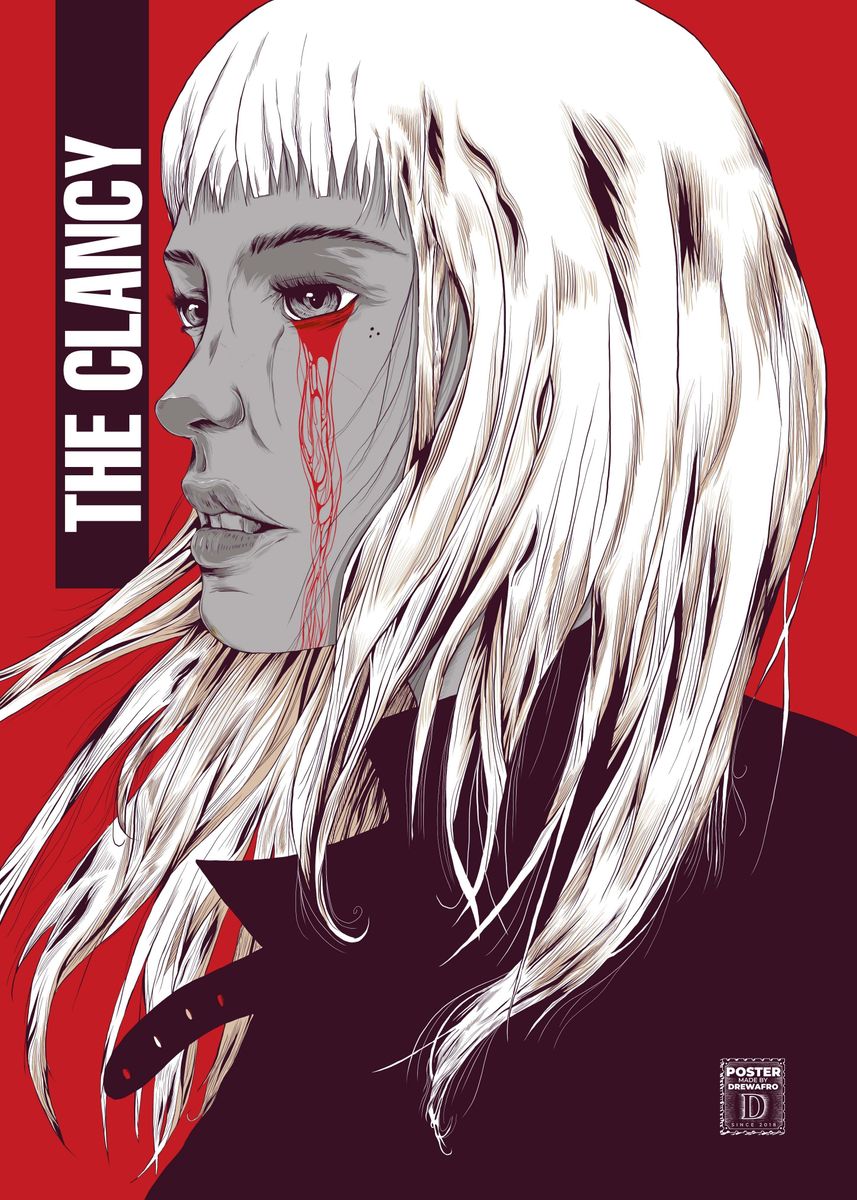 'The Clancy' Poster, picture, metal print, paint by Andrés Enrique ...