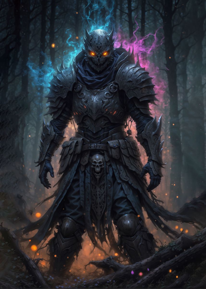 'Toxic Ghost Soldier' Poster, picture, metal print, paint by ...