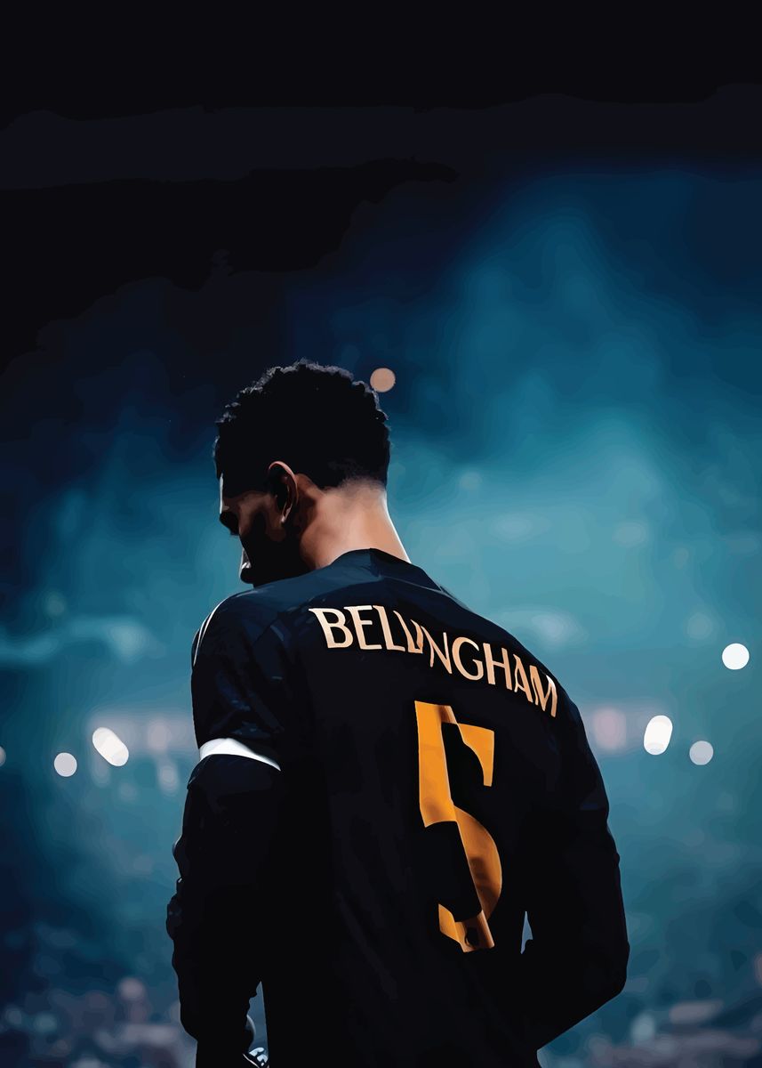 'Jude Bellingham ' Poster, picture, metal print, paint by Alex Romiro ...