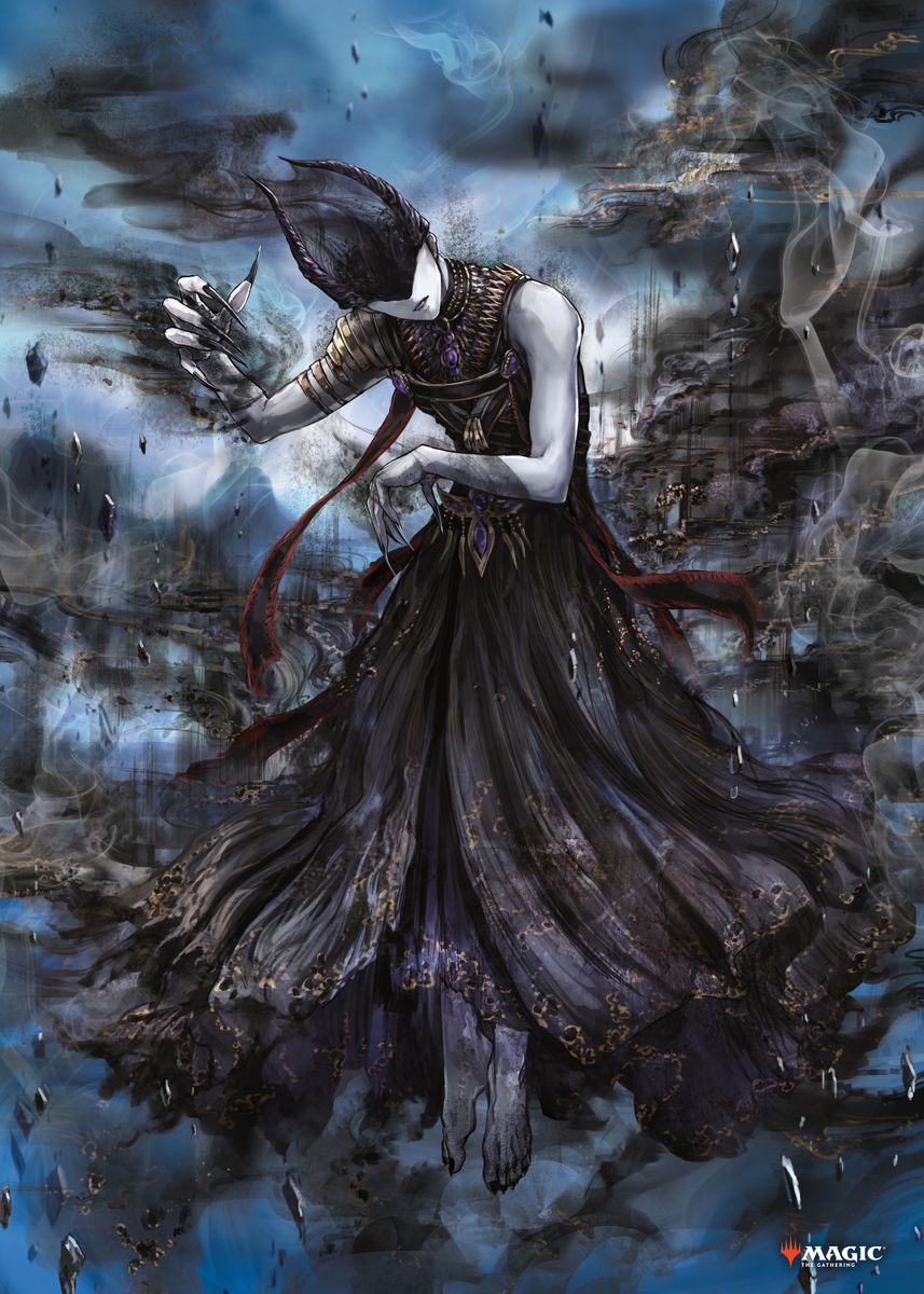 'Ashiok, Dream Render' Poster, picture, metal print, paint by Magic The ...