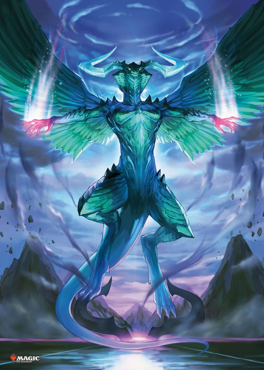 'Ugin, the Ineffable' Poster, picture, metal print, paint by Magic The ...