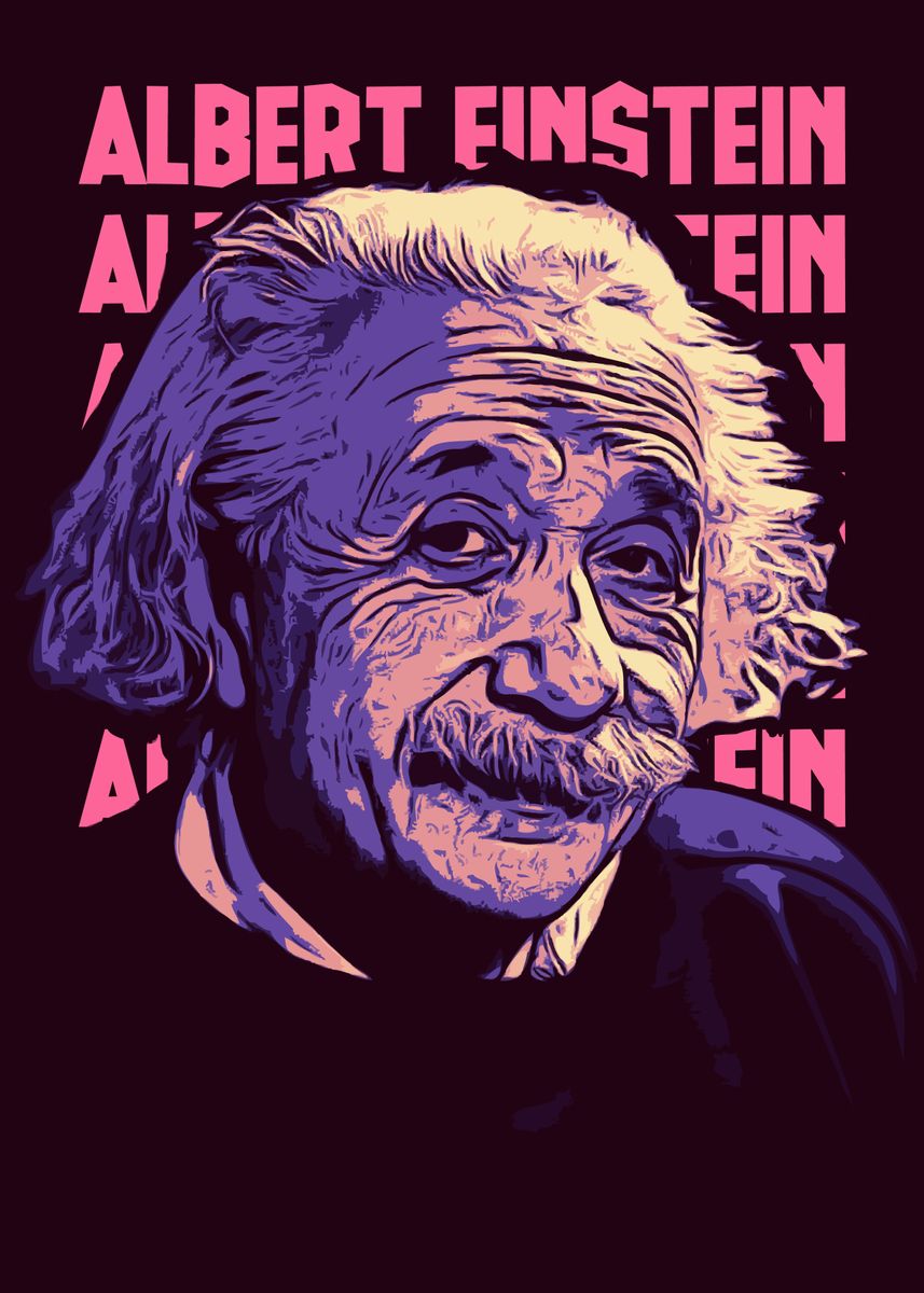 'Albert Dark Posters' Poster, picture, metal print, paint by Tovu Yovi ...