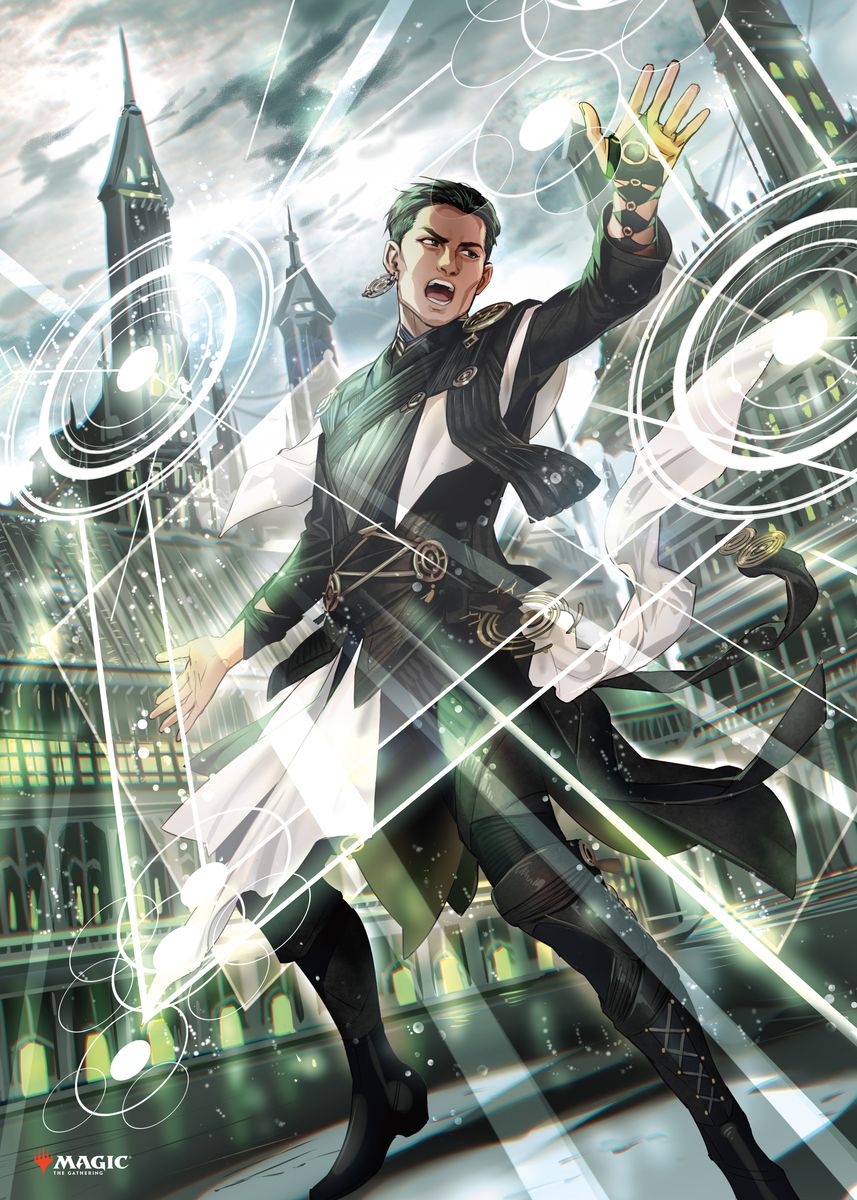 'Teyo, the Shieldmage' Poster, picture, metal print, paint by Magic The ...