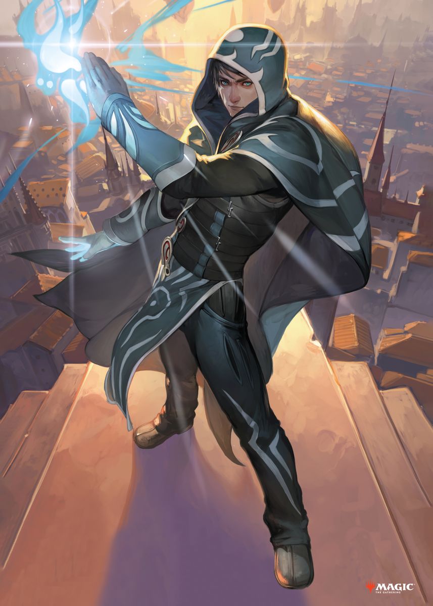 'Jace, Wielder of Mysteries' Poster, picture, metal print, paint by ...