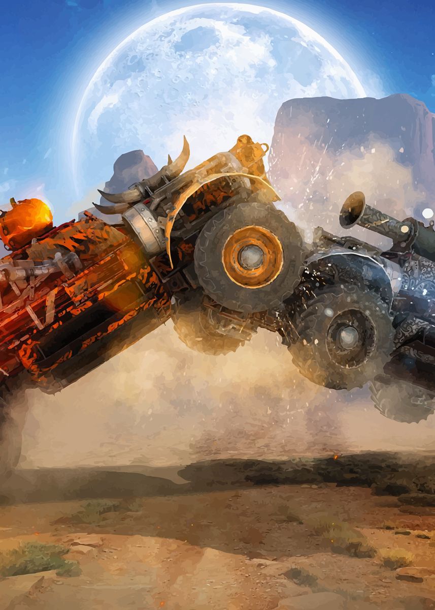 'crossout' Poster, picture, metal print, paint by afseen maeda | Displate