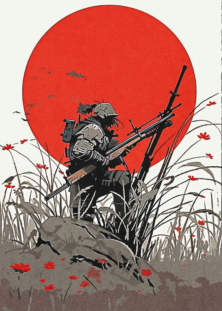 'Japan Art' Poster, picture, metal print, paint by Luminescent Light ...