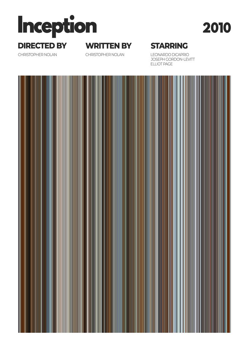 'Inception Movie Print' Poster, picture, metal print, paint by ...