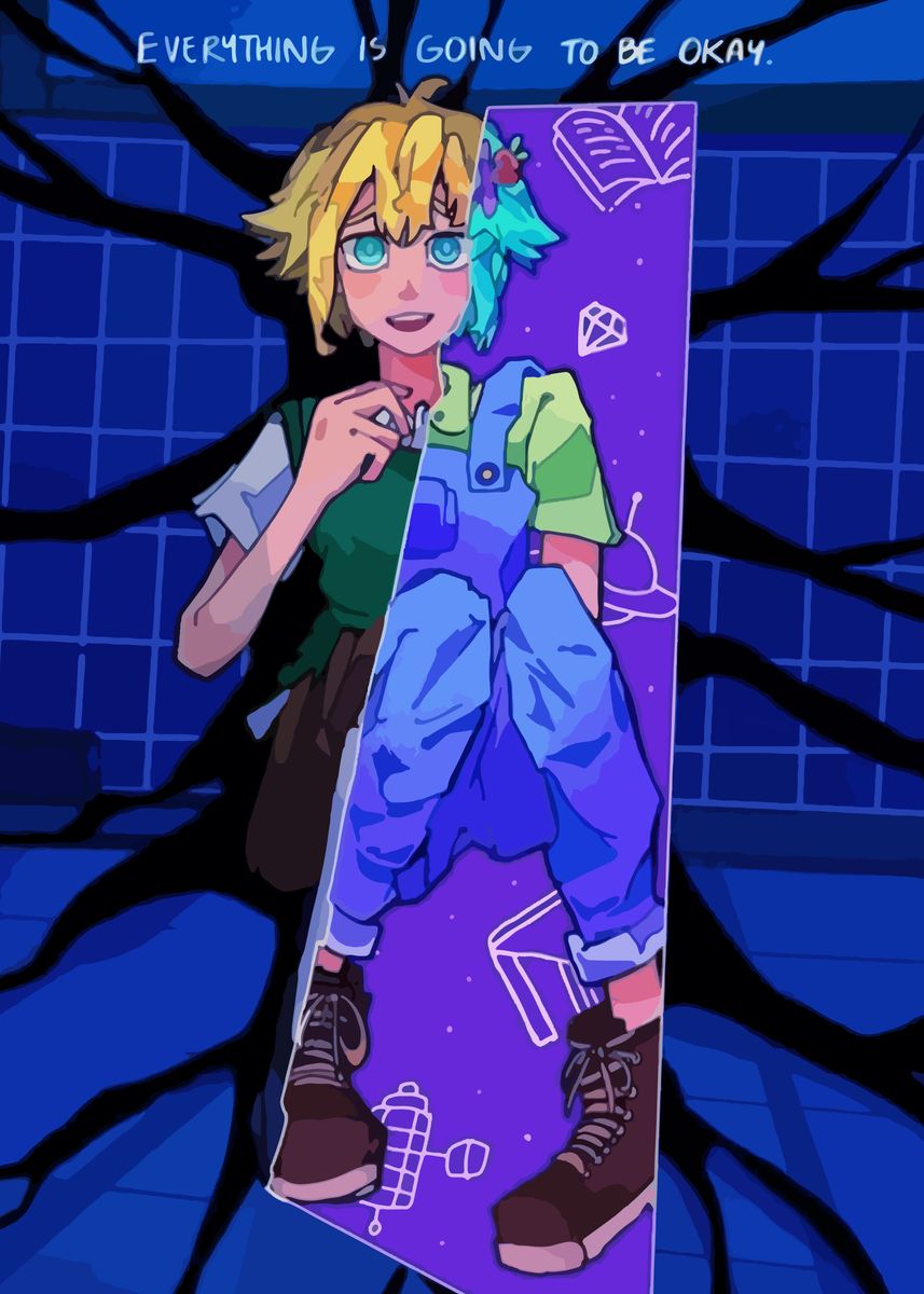 'Omori' Poster, picture, metal print, paint by GeGeGe 11 | Displate