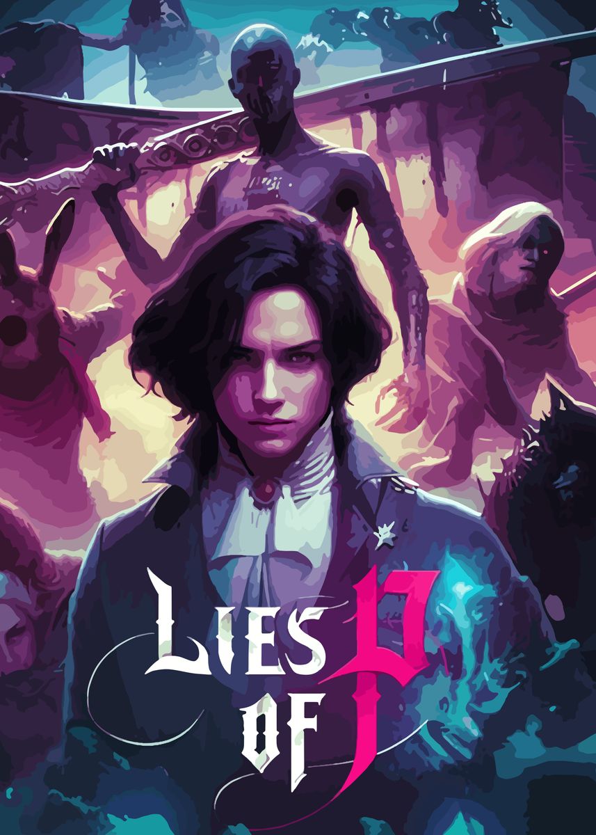 'Lies of P' Poster, picture, metal print, paint by HopeBleesed | Displate