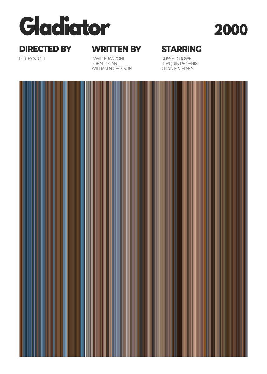 'Gladiator Movie Print' Poster, picture, metal print, paint by ...