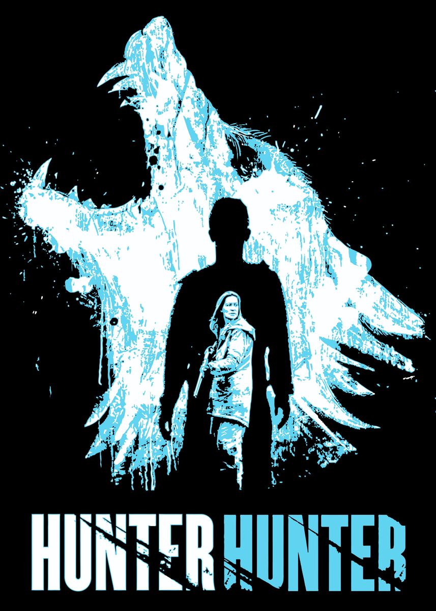 'Hunter Hunted' Poster, picture, metal print, paint by fish laste ...