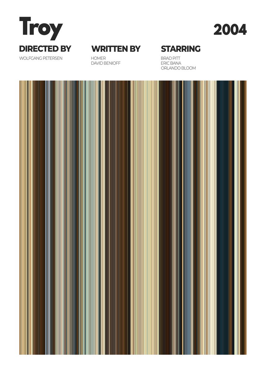 'Troy Movie Print' Poster, picture, metal print, paint by Conceptual ...