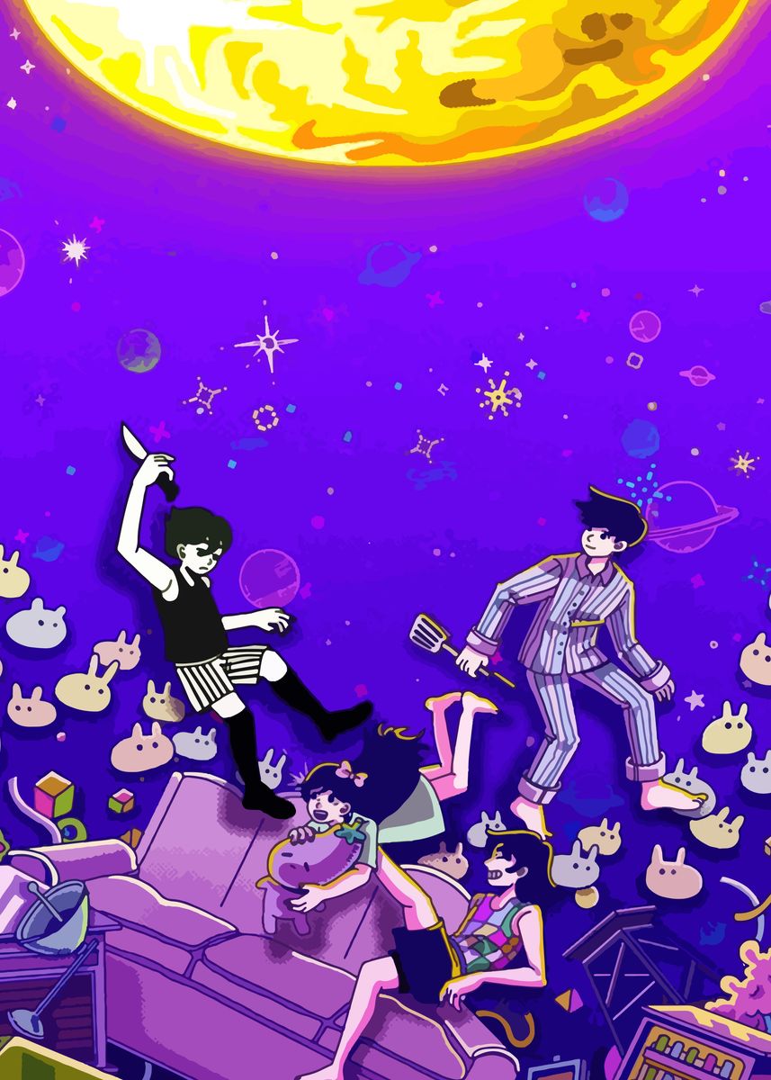 'Omori' Poster, picture, metal print, paint by HopeBleesed | Displate