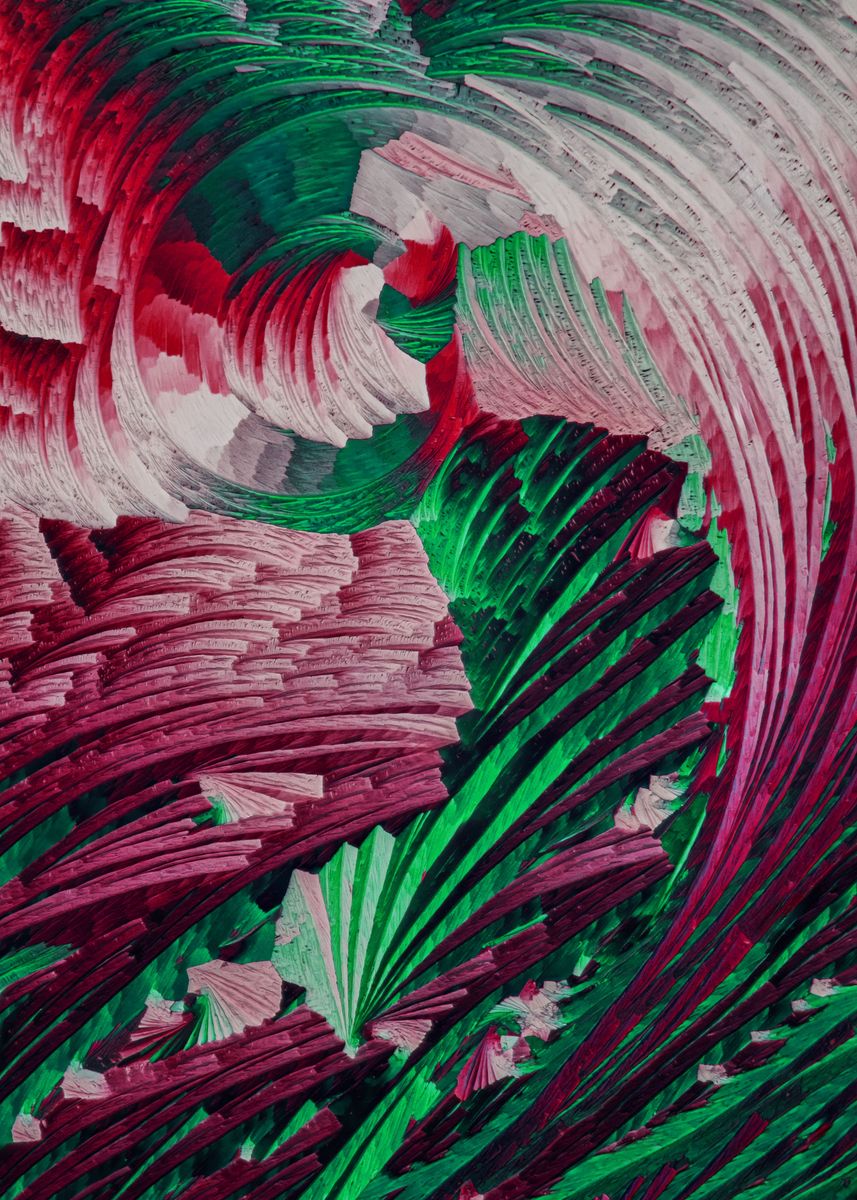 'Crystal Universe VIII' Poster, picture, metal print, paint by Jaroslaw ...