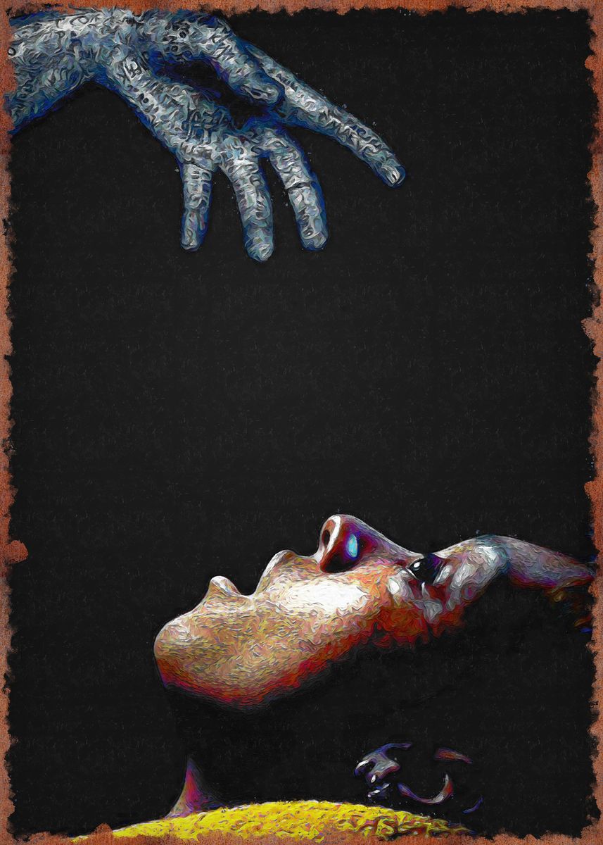 'talk to me movie painting' Poster, picture, metal print, paint by Top ...