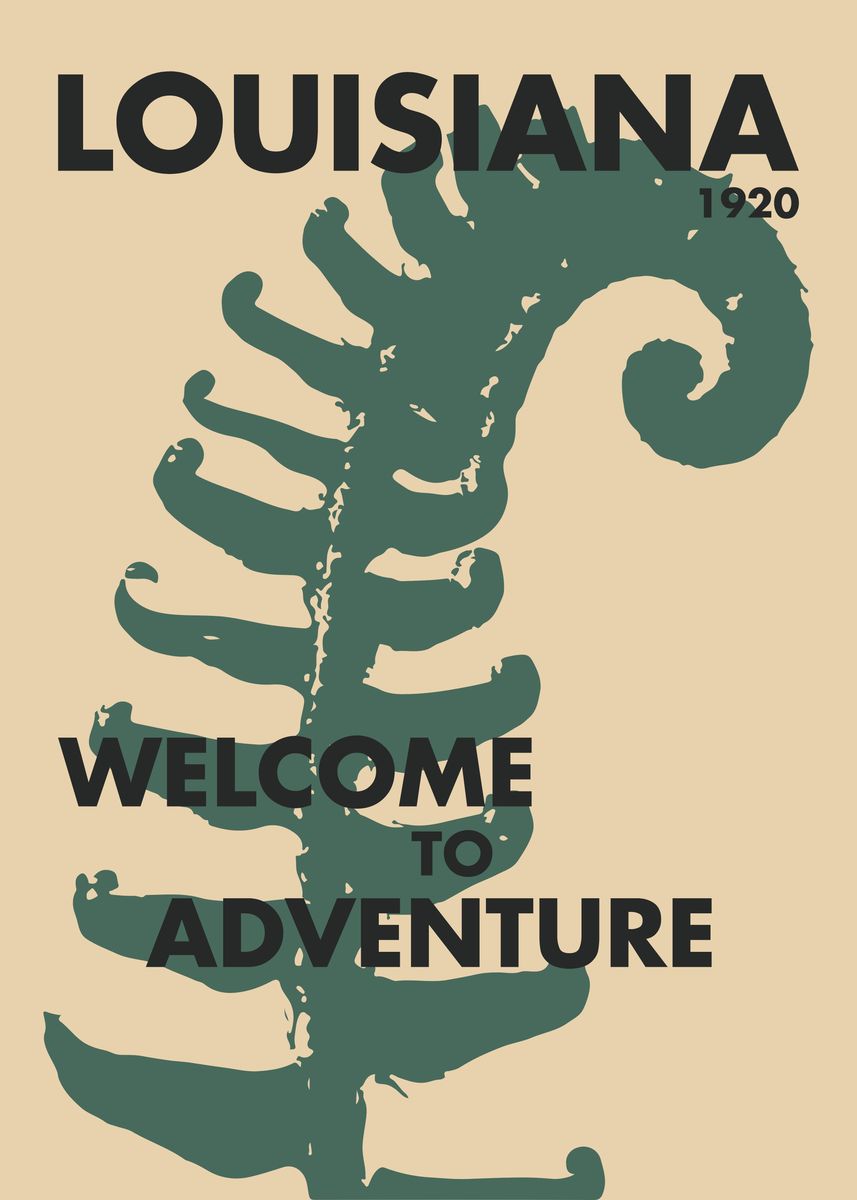 'Louisiana Travel Art' Poster, picture, metal print, paint by ...