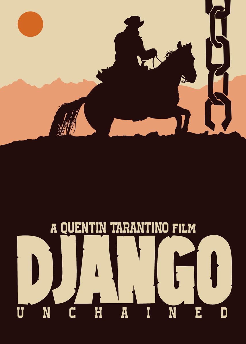 'Django' Poster, picture, metal print, paint by wan studio 50 | Displate