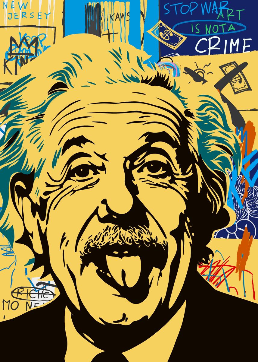 'professor' Poster, picture, metal print, paint by Mild pic | Displate